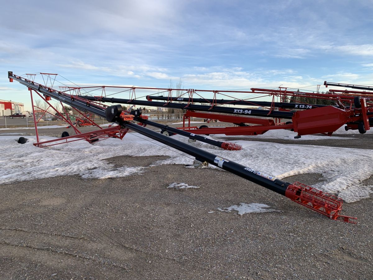 AGI WRX 8" x 71' EMD Auger | Load-out Grain Augers | Grain Storage ...